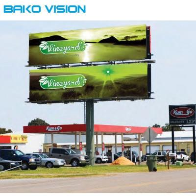 China 6500 Nits Outdoor Waterproof LED Advertising Panels IP65 P6 P8 P10 Pixel Pitch for sale