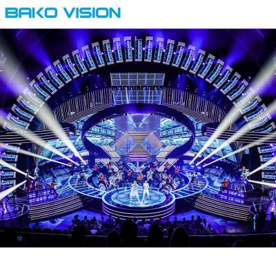 China Indoor Rental LED Display P3.91 P4.81 500x500mm Full Color Stage Performance Screen for sale