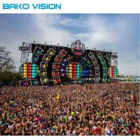 China Lightweight Full Color Outdoor Rental LED Display Screen P3.91 P4.81 500x500mm for sale