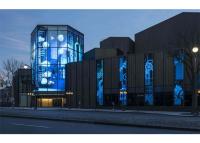 China Indoor SMD Transparent Glass LED Display P3.75-8 5500nits High Brightness Window Advertising Video Wall for sale
