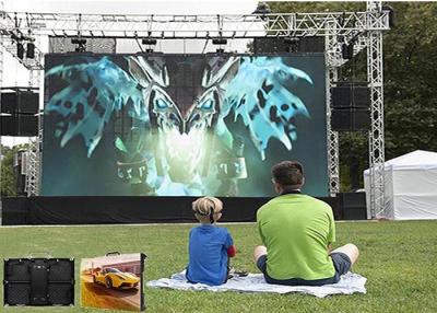 China Outdoor LED Display P5.95mm SMD 2727 IP65 Waterproof 6000 Nits Rental for sale