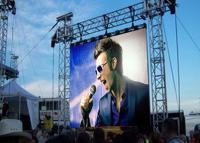 China Outdoor LED Display P5.95mm SMD 2727 IP65 Waterproof 6000 Nits Rental for sale