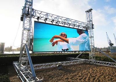 China P6.25 Outdoor Stage Rental LED Display SMD2727 6000 Nits IP65 2 Year Warranty for sale
