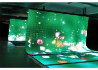China Light weight P6 Flexible Led Display with 192x192mm module for sale