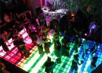 China Interactive Dance Floor LED Display Screen P4.81 900-1200 Nits For Wedding Stage for sale