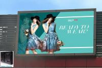 China Outdoor Fixed Billboard LED Display Screen Panel Led Tvs Wall P8 P10 For Advertising for sale