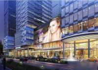 China Glass Wall Transparent LED Screen 1920Hz 5500 Nits High Bright Clear Image IP30 for sale