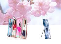 China P1.9 Fine Pitch Indoor LED Poster Display 1000 Nits Slim 33mm Digital Advertising Board for sale
