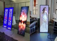 China P1.9 Fine Pitch Indoor LED Poster Display 1000 Nits Slim 33mm Digital Advertising Board for sale