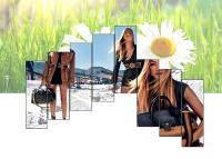China Indoor Full Color Poster LED Display 4000:1 Contrast 33mm Slim Mobile Billboard for sale