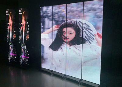 China P1.9-P2.5mm Ultra Slim LED Poster Display 2880Hz Refresh Rate 35mm Thick for sale