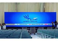 China RGB P3.91 HD Indoor Advertising LED Display Screen 250x250mm Low Power 192W for sale