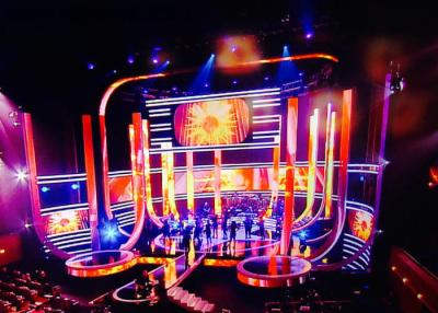 China Indoor Rental LED Display Video Wall P3.91 500x500mm Cabinet for Advertising for sale