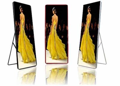 China 4G WiFi USB Control Indoor LED Poster Display 1000 Nits 100000 Hrs Life 1.9mm 2.5mm Pixel Pitch for sale