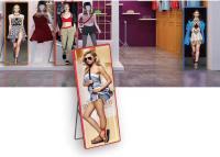 China 4G WiFi USB Control Indoor LED Poster Display 1000 Nits 100000 Hrs Life 1.9mm 2.5mm Pixel Pitch for sale