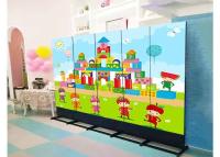 China Indoor Movable Billboard LED Poster Display 33mm Thickness 2880Hz Refresh Rate for sale