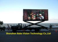 China IP65 Mobile LED Advertising Billboard Display for Moving Car Truck 4.81mm 6.67mm for sale