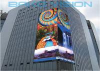 China Light Weight Transparent LED Screens High Transmitting Digital Window Curtain for sale