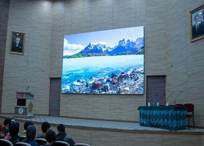 China 4K Indoor Fixed LED Display 600x337.5mm Cabinet for Meeting Room Monitoring Station for sale