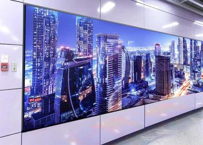 China Indoor Advertising LED Display 1920-3840Hz Slim Lightweight Video Wall 600x337.5mm for sale