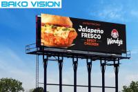 China Outdoor Fixed LED Billboard Display P8 P10 IP65 Waterproof 6500 Nits Full Color Advertising Screen for sale