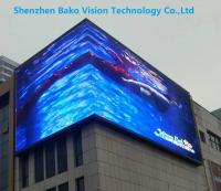 China P8 P10 Outdoor Fixed LED Video Screen Waterproof IP65 6500 nits Digital Advertising Billboard for sale