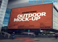 China P10 Outdoor Full Color LED Video Wall Display Screen 6500nits 1920Hz for sale