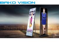 China Indoor Advertising Front Service LED Display P2.5mm Full Color Standing Screen for sale