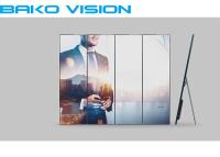 China Indoor Advertising Front Service LED Display P2.5mm Full Color Standing Screen for sale