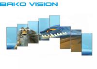 China Super Bright Advertising LED Display , Indoor Shop Window LED Mirror LED Screen for sale