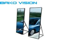 China Super Bright Advertising LED Display , Indoor Shop Window LED Mirror LED Screen for sale