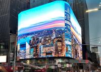China Waterproof LED Billboard Die-Casting Aluminum Outdoor Display 1024x768mm 100mm for sale