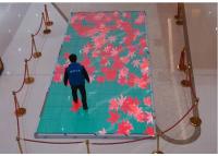 China IP65 Full Color LED Video Display , P6.25 Dancing Floor LED Panel With Interactive Radar for sale
