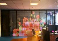 China P10 Outdoor SMD Transparent LED Display 1920Hz Aluminum Panel See Through Screen 960x640mm for sale