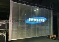 China P10 Glass Advertising Led Display Fanless Design Screen Automatic Brightness Control LED Video Wall for sale