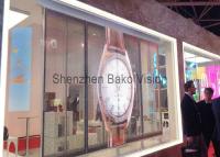 China P10 Glass Advertising Led Display Fanless Design Screen Automatic Brightness Control LED Video Wall for sale