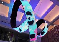 China P2.5 P3 P4 Bendable Flexible LED Display 240x120mm Soft Rubber Module Creative Design for sale