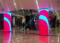 China Flexible LED Display Screen Soft Rubber Module 5mm Thickness 0.18kg Easy Maintenance for sale