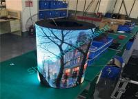 China Flexible LED Display Screen Soft Rubber Module 5mm Thickness 0.18kg Easy Maintenance for sale
