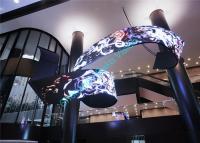 China Irregular P2.5 P3 P4 High Quality Bendable Small Flexible Indoor Advertising LED Display Panels with Soft Rubber Module for sale