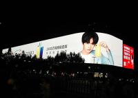 China Outdoor P5 SMD LED Video Wall 6500 Nits 1920 Hz Steel Aluminum Cabinet for sale