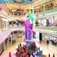 China Flexible LED Display Indoor Soft Seamless Module Ribbon Rubber Screens IP40 Not Waterproof for sale