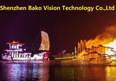China Outdoor Transparent Glass LED Display Curtain 7500nits 25mm Pitch for Building Advertising for sale