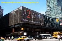 China Outdoor Transparent Glass LED Display Curtain 7500nits 25mm Pitch for Building Advertising for sale