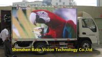 China P4.81 P6.67 Mobile LED Screen Led Mobile Advertising Billboard With High Brightness for sale