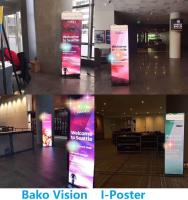 China Indoor Fixed LED Poster Display P2.5 P3 for Shop Mall Hotel Advertising 572x1920mm 28kg for sale