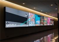 China Full Color P4 Indoor Video Wall, Front Service Magnetic LED Display for Fixed Installation for sale
