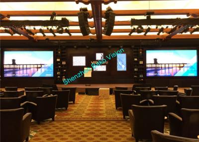 China P4 Indoor Fixed Small Pixel Pitch LED Screen Full Color 6000cd Brightness for Advertising Wall for sale
