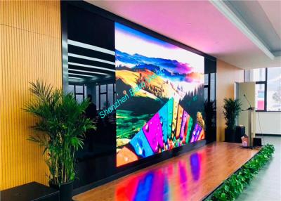 China Indoor Fixed LED Display Video Wall 4mm Pixel Pitch 6000cd Brightness 2 Year Warranty for sale