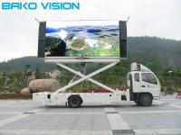 China P4.81 P6.67 Outdoor Mobile LED Screen Truck Advertising Billboard IP65 6500nits for sale